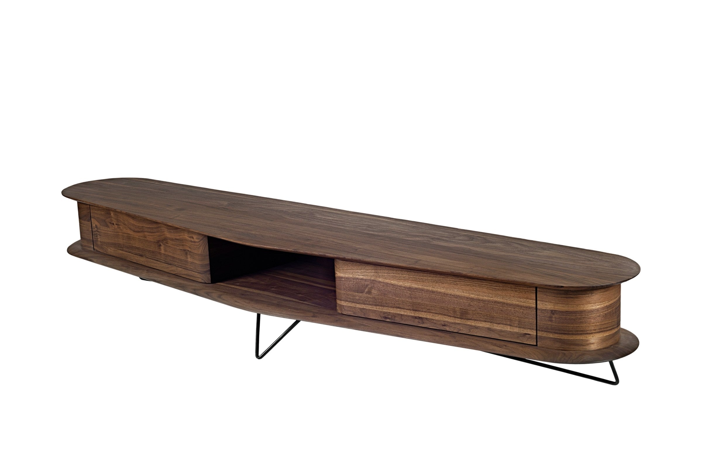 MALIN Designer TV-Lowboard auf Metallbeinen SOLIDMADE
